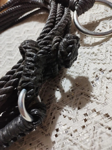 Lazo De Nylon Negro Para Trabajo- 13m, Doble Argolla - Metalúrgica Hugo ...